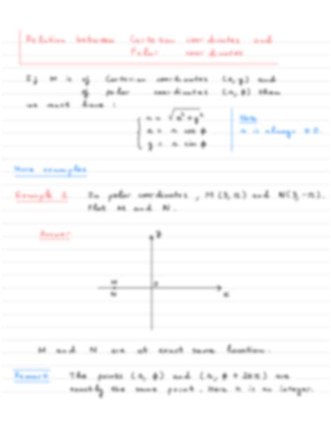 SOLUTION Polar Coordinates Studypool
