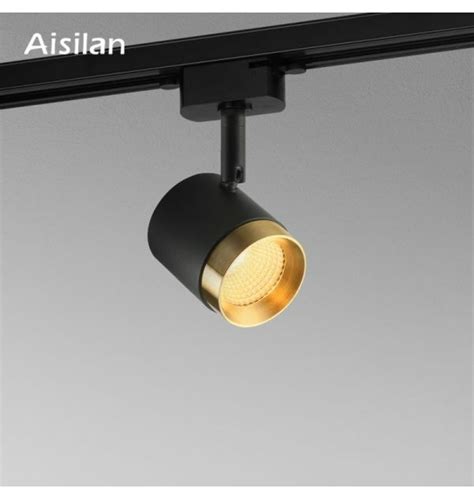 Led 트랙 스포트라이트 알루미늄 천장 레일 조명 스폿 레일 조정 스포트 라이트 그림 디스플레이 Ac90 260v 티몬