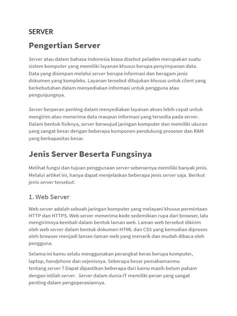 server pdf
