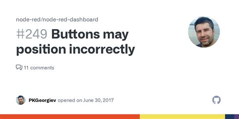 Buttons May Position Incorrectly Issue Node Red Node Red Dashboard GitHub
