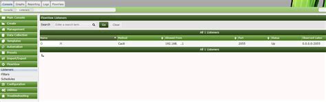 flowview no data were displayed after empty or defined filter · issue