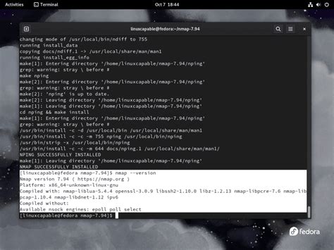 How To Install Nmap On Fedora 40 Or 39 Linuxcapable
