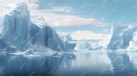 Premium Ai Image Neural Iceberg Matrix