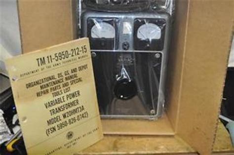 General Radio Metered Variac 0 280v 240v Spw Industrial