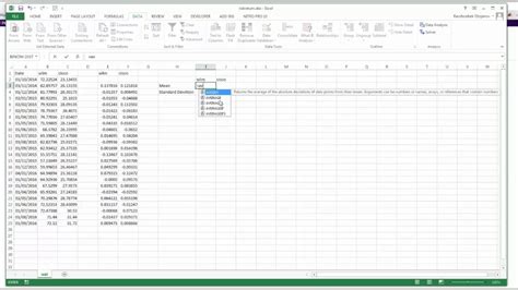 Stock Portfolio Analysis Risk And Return Excel Practical Youtube