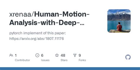 Human Motion Analysis With Deep Metric Learning Readme Md At Master