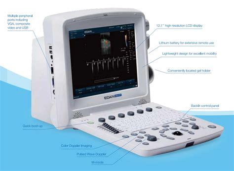 Edan U50 Veterinary Ultrasound Color Doppler Veterinarian Ecografo