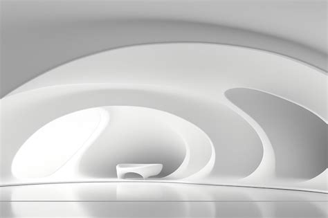 Premium Photo White Void Plain White Background