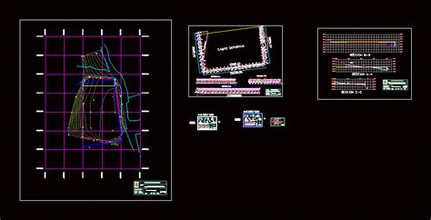 Sports Field Fence Dwg Block For Autocad • Designs Cad