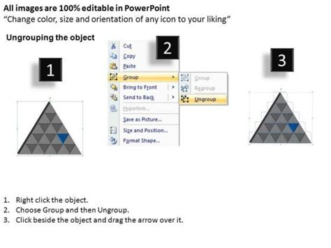 PowerPoint Layouts Strategy Triangle Process Ppt Layouts