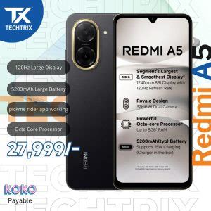 Redmi A5 4GB 128GB