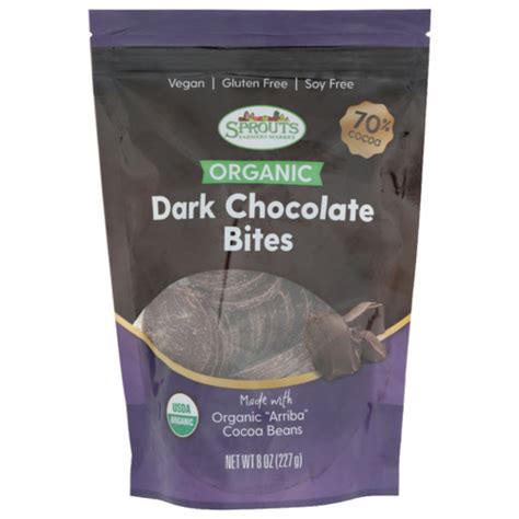 Sprouts Farmers Market Sprouts Chocolate Dk 70 Discs Same Day Delivery