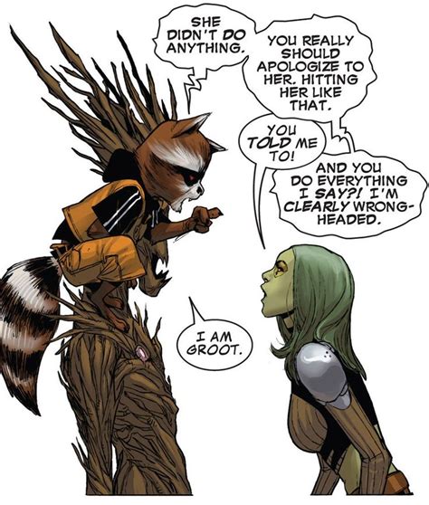 252 Best Images About Rocket Raccoon And Groot On Pinterest Guardians