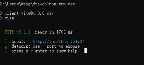 Windows本地部署DrawDB并实现远程访问设计数据库 drawdb 部署 windows CSDN博客