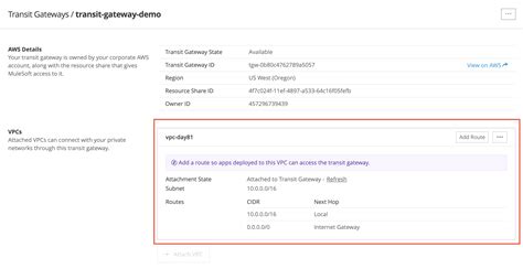 Transit Gateway With Anypoint Platform