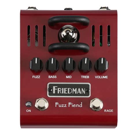 Friedman Fuzz Fiend Tube Fuzz Pedal At Gear4music
