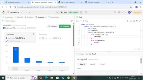 Java Find Length Of Last Word In A String Madhuvanthi Js Posted On