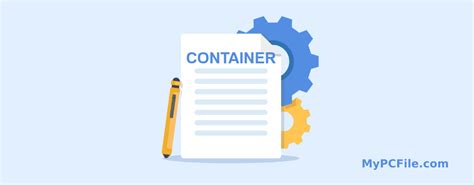 Container Editor Free File Tools Online Mypcfile