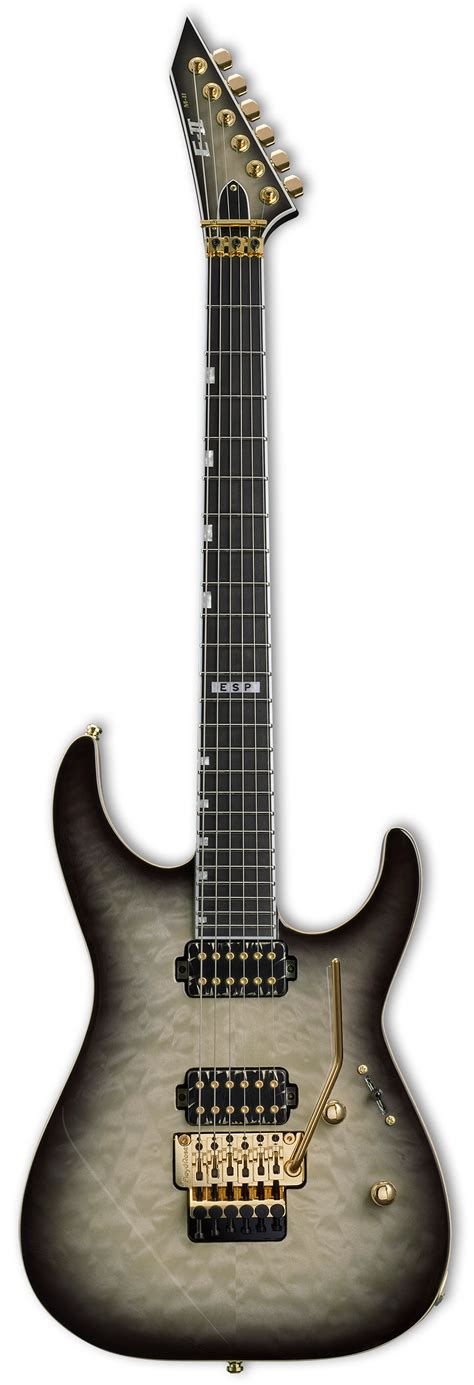 Esp E Ii M Ii Qm Black Natural Burst Wcase Tone Shop Guitars