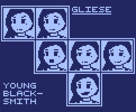 Made Some 1 Bit Pixel Portrait Set Of My Ocs R Pixelart