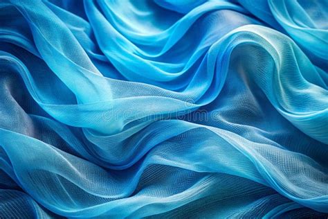 Abstract Blue Background Wave Or Veil Texture Stock Illustration Illustration Of Abstract