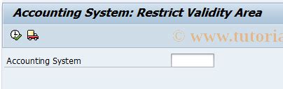 ACC SYSTEM SELECTION SAP Tcode Accounting Selections