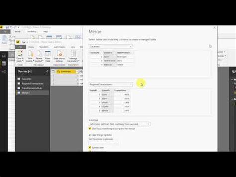 Fuzzy Matching Merge Power BI EZPowerBI