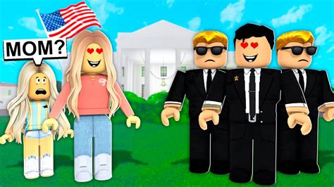 My Moms Dating The President Of Brookhaven Roblox Youtube