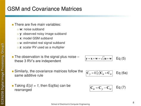 Ppt Image Denoising Using Gaussian Scale Mixtures In The Wavelet