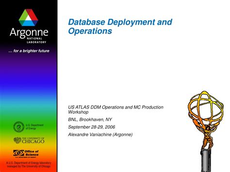ppt distributed database deployment and operations workshop 2006