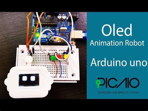 Robot Eyes Animation Arduino Uno YouTube