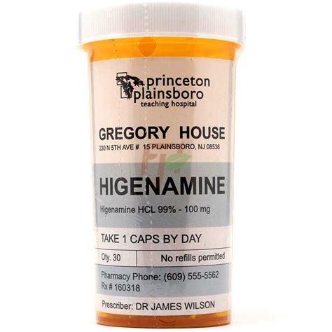 Princeton Plainsboro Higenamine - купить хигенамин (100 мг × 30 капсул ...