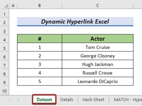 How To Create Dynamic Hyperlink In Excel 3 Quick Ways