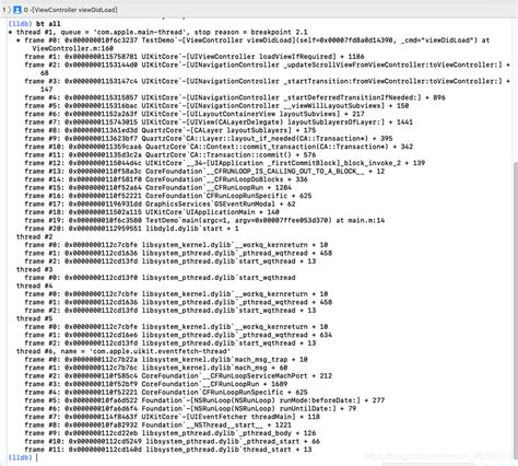 Ios之xcode断点调试 Csdn博客 Ios之xcode断点调试 Csdn博客