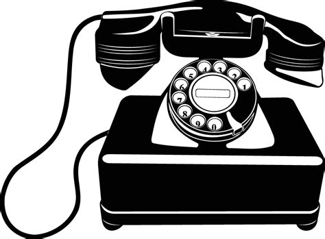 Old Fashioned Dial Phone 57986482 Vector Art At Vecteezy