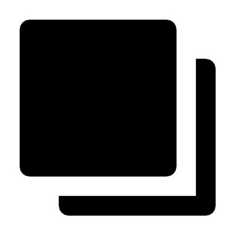 Duplicate Solid Vector SVG Icon - SVG Repo