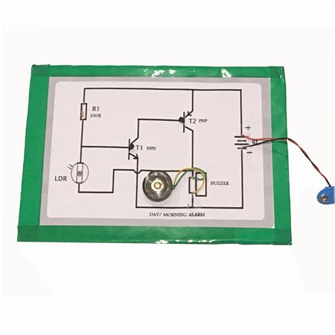 Day Alarm Using Transistor Project Hub