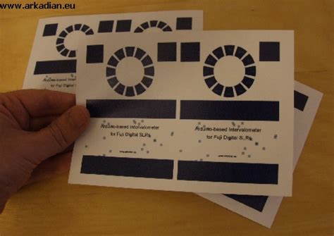 Arkadian Eu Arduino Project Intervalometer For Fuji Cameras