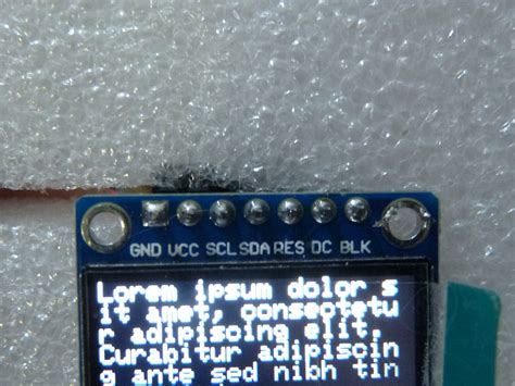 240x240 pixel spi colour lcd st7789 arduino libraries available