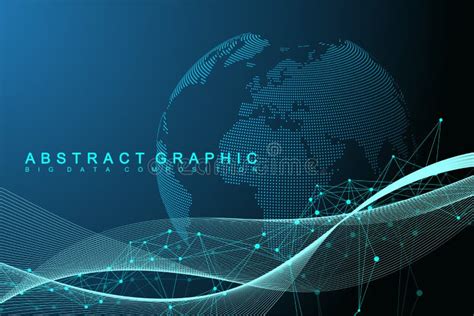 Big Data Visualization Graphic Abstract Background Communication