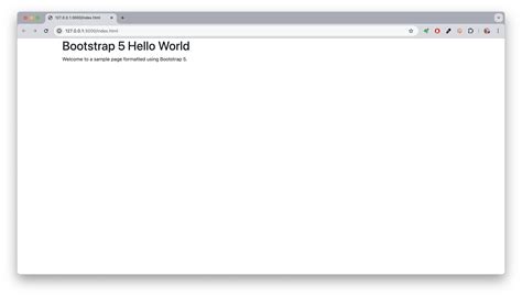 ICS Fall Bootstrap Hello World