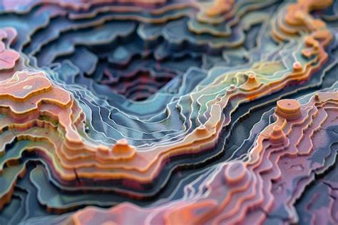 Mapping Surface Topography Ar Generative Ai Premium Ai Generated Image