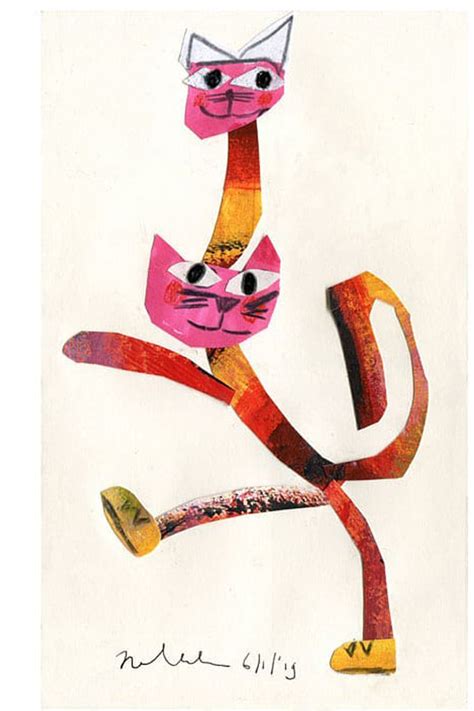 Nelleke Verhoeff Is Bringing A New Cut Paper Character To Life Every Day In Brown Paper Bag