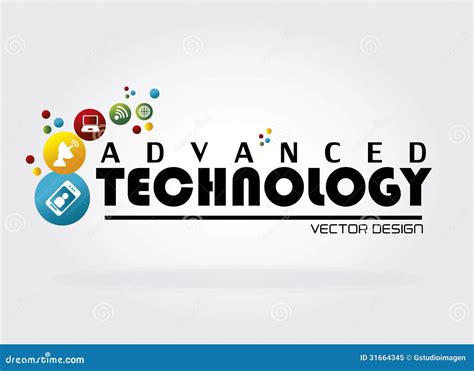 Advanced Technology Stock Illustration Illustration Of Illustration