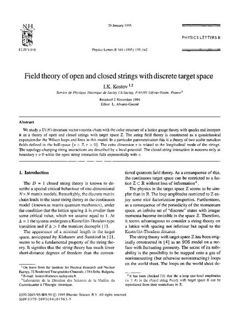 pdf field theory of open and closed strings with discrete target
