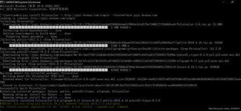 在安装python 第三方库时遇到【warning retrying retry total 4 connect none read