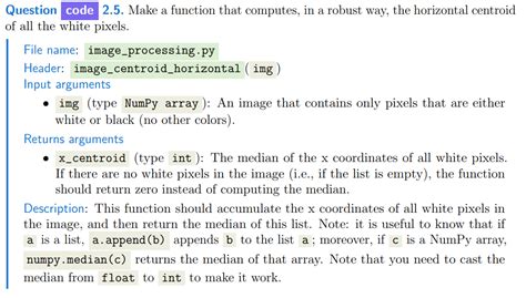 Solved Question Code 25 Make A Function That Computes In