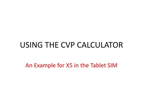 Ppt Cvp Analysis Powerpoint Presentation Free Download Id 5779910