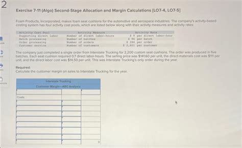 solved exercise 7 11 algo second stage allocation and