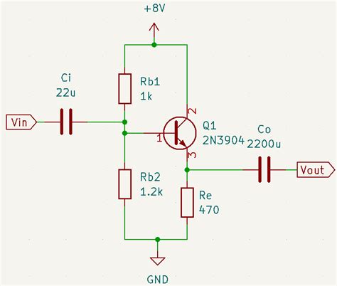 2 Common Collector Bjt Amplifier Projects Electrical E Library